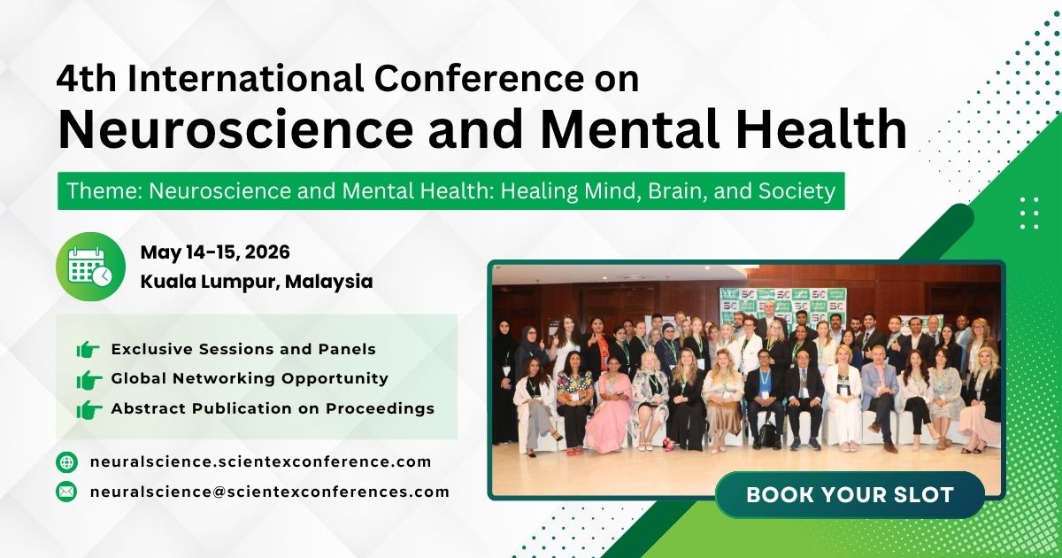 Speakers | Neuroscience Conferences | Menth Health Event | 2026